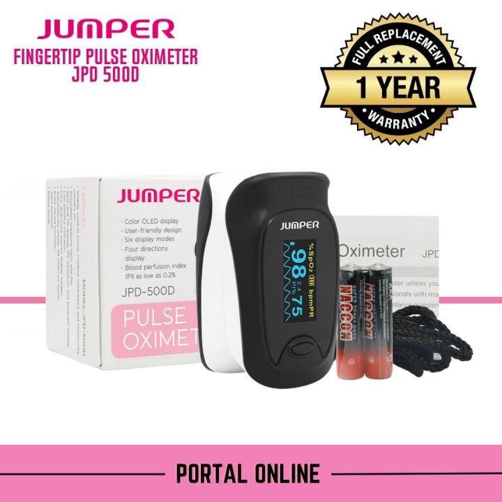 Jumper JPD-500D OLED Version Fingertip Pulse Oximeter with 1Year ...