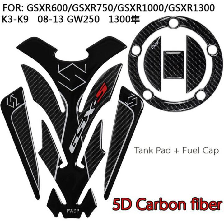 5d Carbon Fiber GSX-R-150 and GSX-S Tank Pad Sticker for Motorcycle ...
