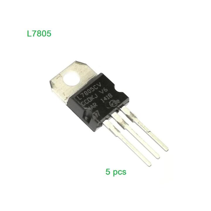 5 Pcs L7805 Voltage Regulator IC | Daraz.com.bd