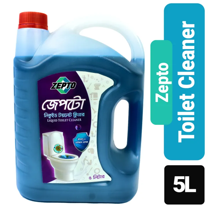 Zepto Toilet Cleaner Heavy Duty - 5 Liter | Daraz.com.bd