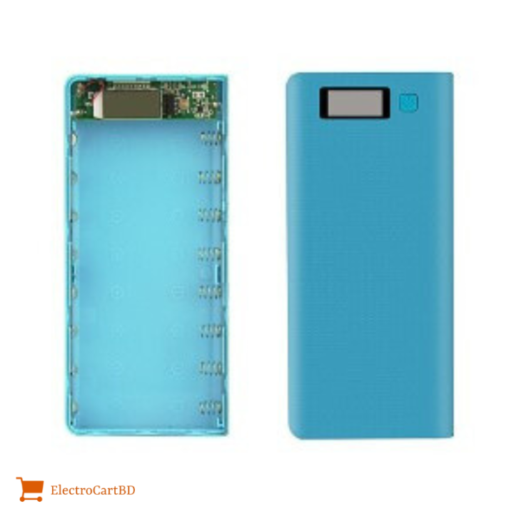 Power Bank Case for 30000mAh 18650 model Li-Ion Rechargeable Batteries ...