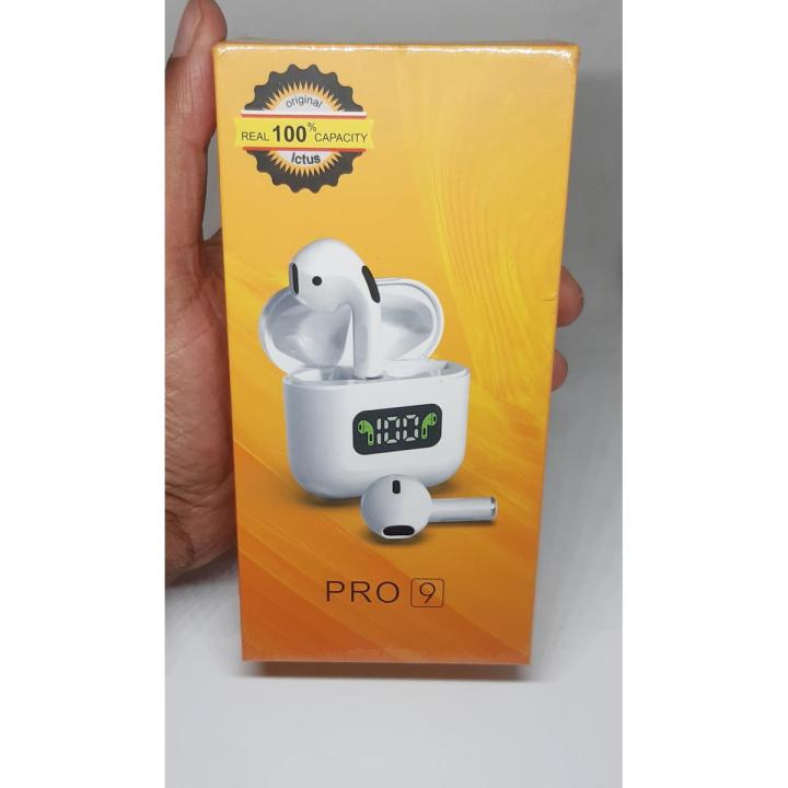 AirPods PRO 9 Tws Bluetooth Earphones Wireless Headset Headphones ...