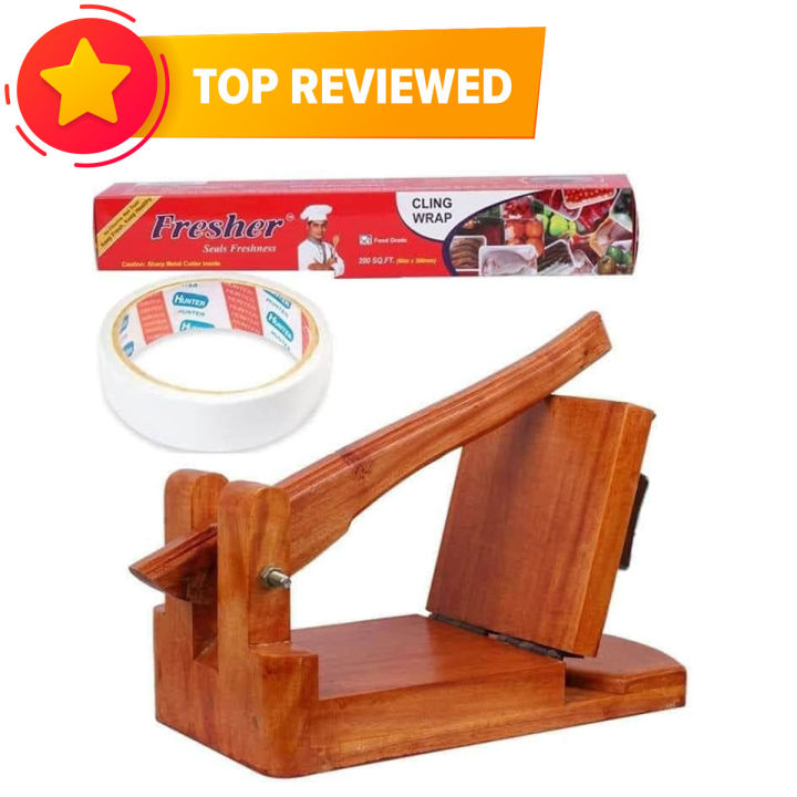 wooden ruti maker with both side tape and ruti paper | Daraz.com.bd