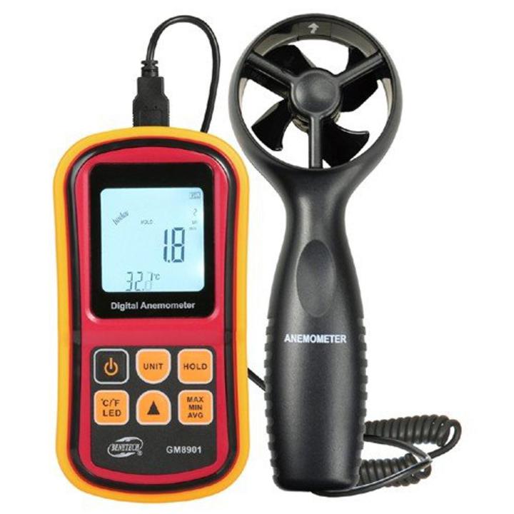 Benetech Digital Anemometer GM8901 Air Flowmeter | Daraz.com.bd