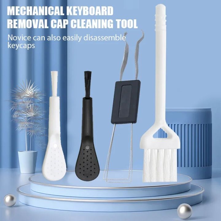 4 in 1 Keyboard Cleaning Brush Keyboard Keycap Puller Universal ...