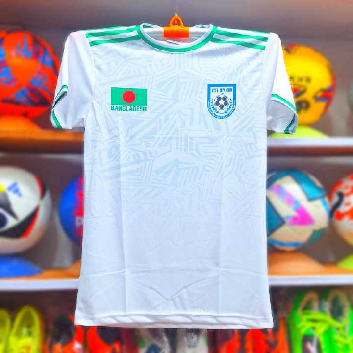 BAFUFE Short Sleeve Bangladesh Football Home Jersey 2024 | Daraz.com.bd