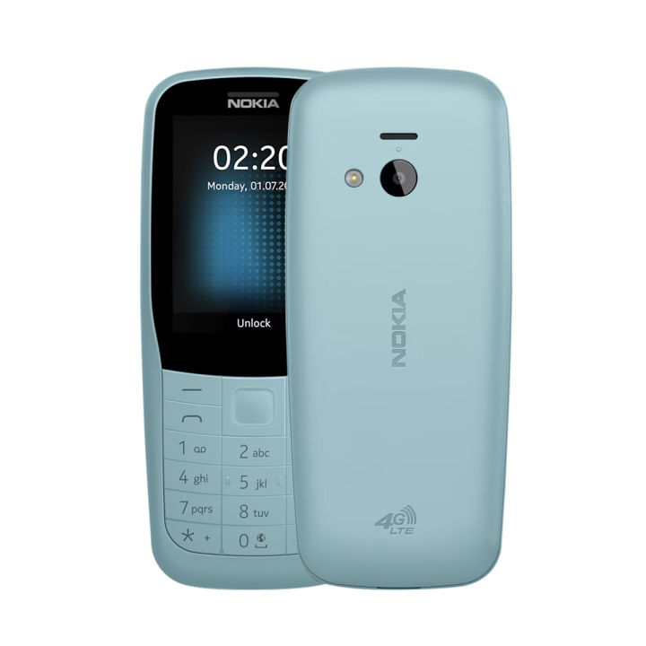 Nokia 220 4G Dual SIM LTE 24MB ROM 16MB RAM | Daraz.com.bd
