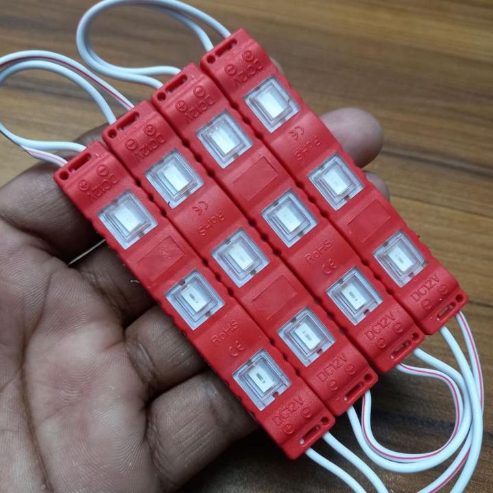 4Pcs RED DC 12V COB RED LED Light For Decoration Indoor Outdoor Office ...