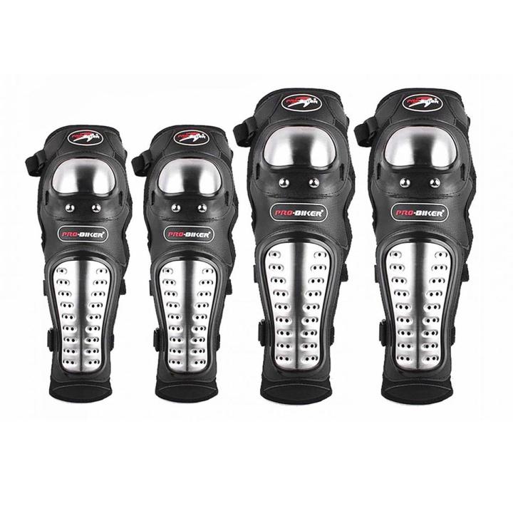 Pro Biker Knee & Elbow safety Guard For Biker | Daraz.com.bd