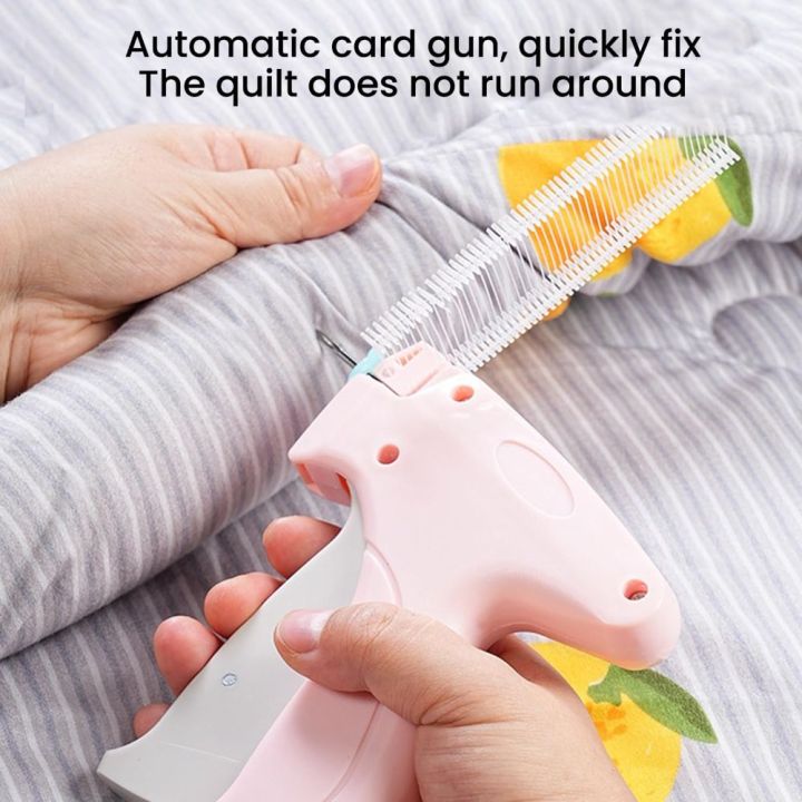 Portable Quick Clothing Fixer With Buckles Micro Stitch Tag Gun for ...