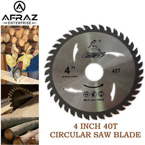 T.C.T Wood Cutter Saw Blade 4 Inch (100MM) | Daraz.com.bd