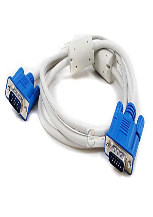 Vga Cable 1.5M White | Daraz.com.bd