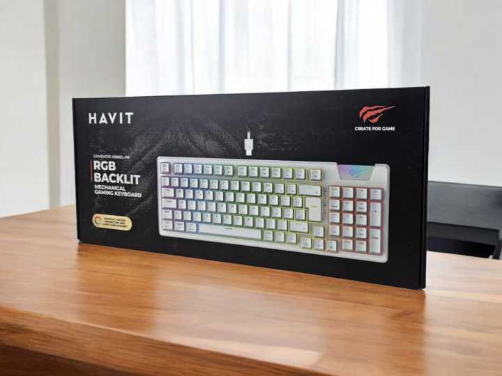 Havit KB885L-PB RGB Gaming Mechanical Keyboard | Daraz.com.bd