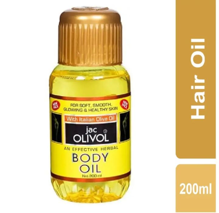 JAC Body Olivol Body Oil-200ml | Daraz.com.bd