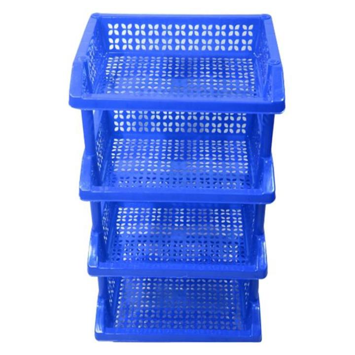 NPOLY Popular Square Rack 4 Step Blue- 101.205.001 | Daraz.com.bd