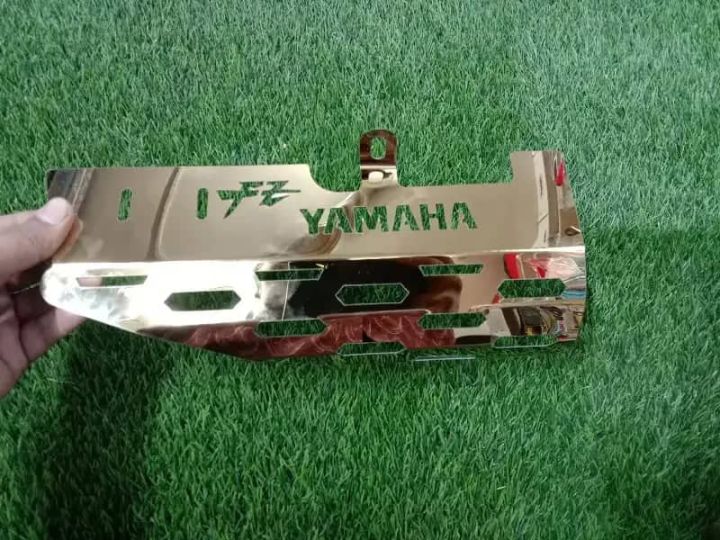 Motorcycle Stainless steel silencer cover For FZS v1,v2 ,v3 | Daraz.com.bd