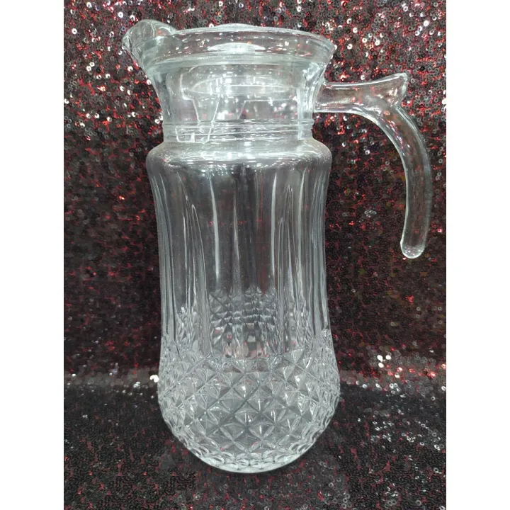 Transparent Clear Glass Design Water Jug And Juice Jug And Pitcher With ...