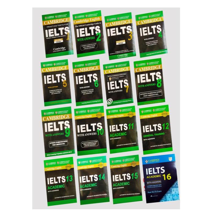 Cambridge IELTS- Academic (1-16) Full Set for Self Study | Daraz.com.bd