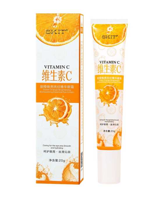 Skvit Vitamin C Eye Cream 20 G Anti-Wrinkle Brightening Firming Under ...
