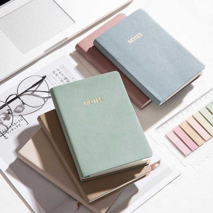 A6 PU Diary Journal Notebooks Blank/Line Paper Notebook Planner Agenda ...