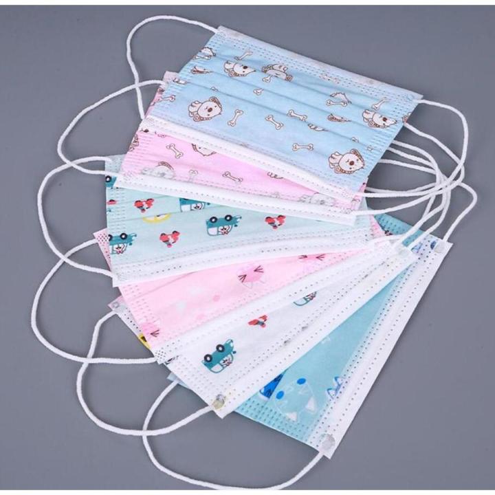 Child Kids Disposable Face Masks Surgical with Nosebar - 10Pcs | Daraz ...