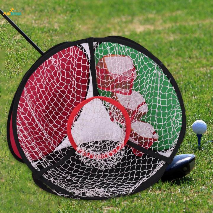 Golf Chipping Practice Net Golf Hitting Net System for Backyard Driving ...