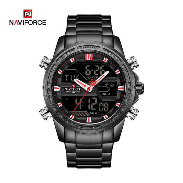 NAVIFORCE NF9138s Mens Quartz Analog Watch Luxury Fashion Sport ...