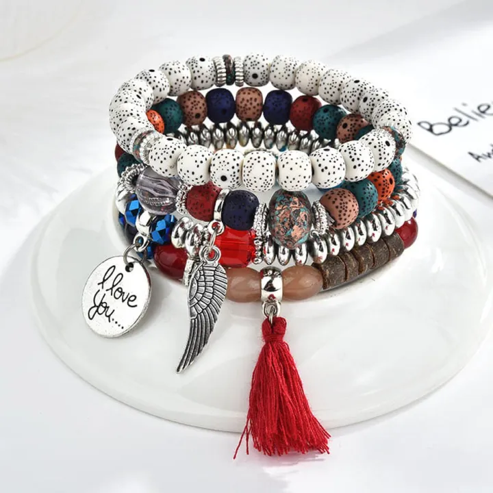4Pcs Bracelets For Women Girls - Bracelet For Women | Daraz.com.bd