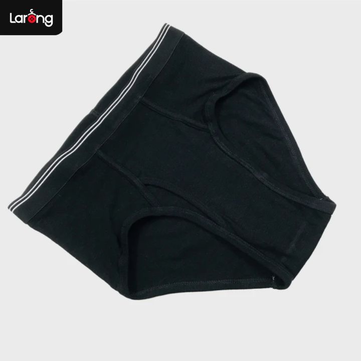 Men's Solid Color Cotton Ribbed Mid Rise Brief Underwear for Men by ...