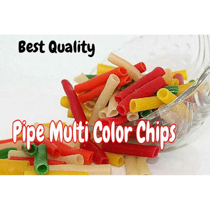 Ready To Fry Color Pipe Papar/Chips-500gm | Daraz.com.bd