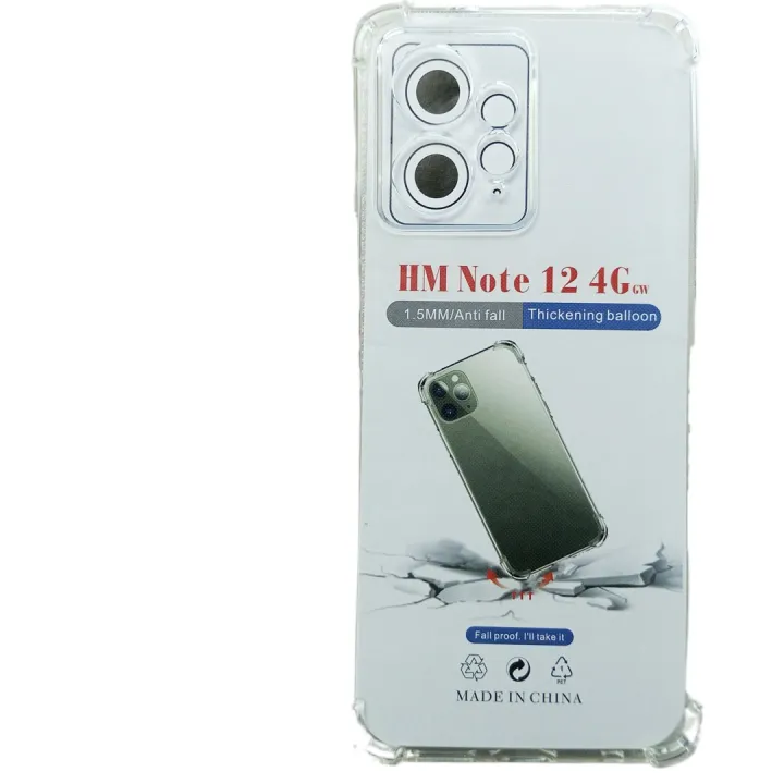 For Xiaomi Redmi Note 12 4G - IMPT Premium Silicone Case Crystal Clear ...