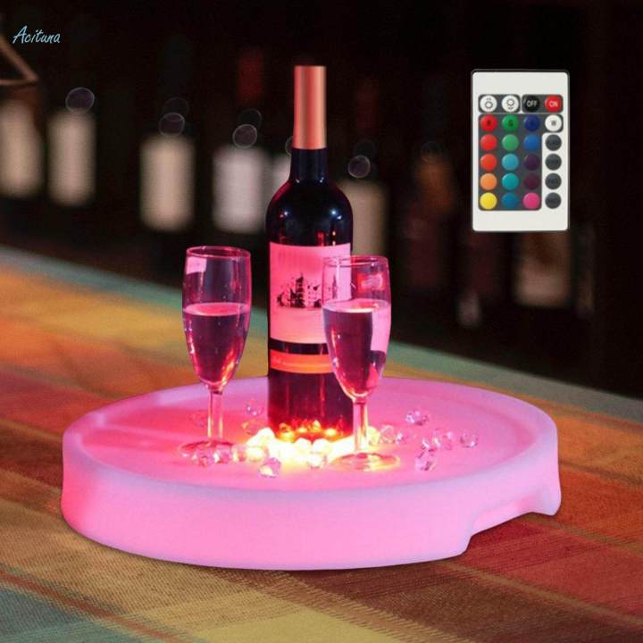 LED Lighted Bottle Display Shelf Bottle Lighting Shelves for Parties ...