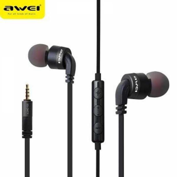 Awei ES-50TY TPE In-ear Wire Control Earphone with Mic | Daraz.com.bd