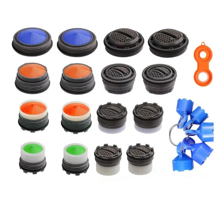 16 Pieces Faucet Aerator Cache Aerators and 5 Pieces Cache Faucet ...