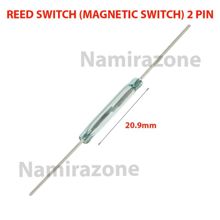 Reed Switch 3.5*20.9mm Magnetic Reed Switch Sensor Normally Open ...
