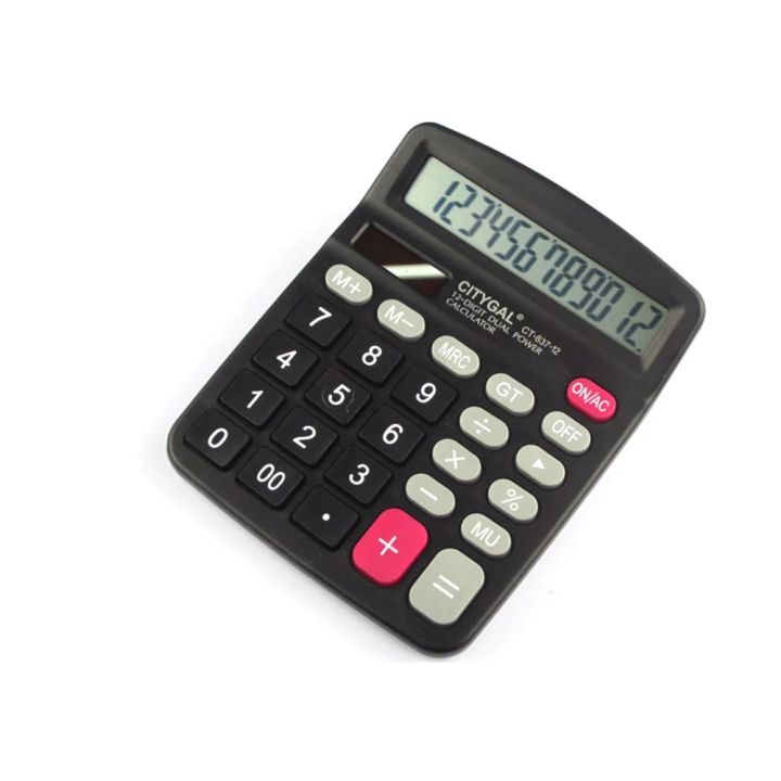 【3C VictoryEagle】12Digit Calculator Students Large Screen Calculator ...