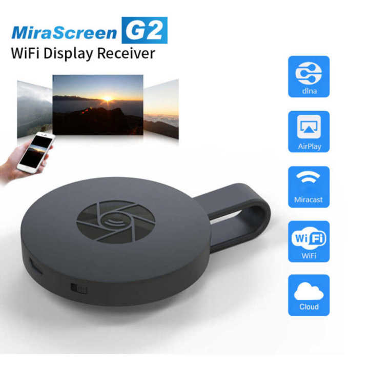 G20 Mirascreen 1080P Wireless WiFi Display TV HDMI Dongle Receiver ...