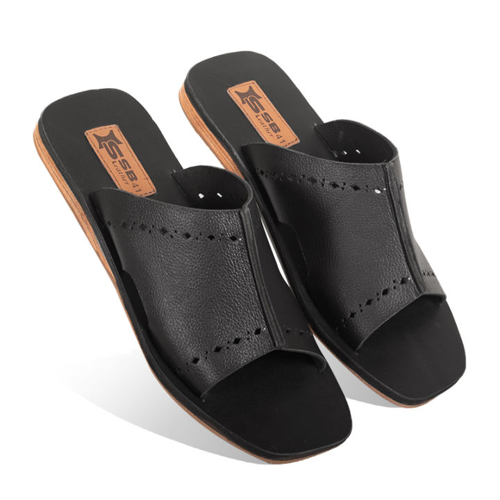 Men’s Leather Sandal SB-S604 | Budget King | Daraz.com.bd
