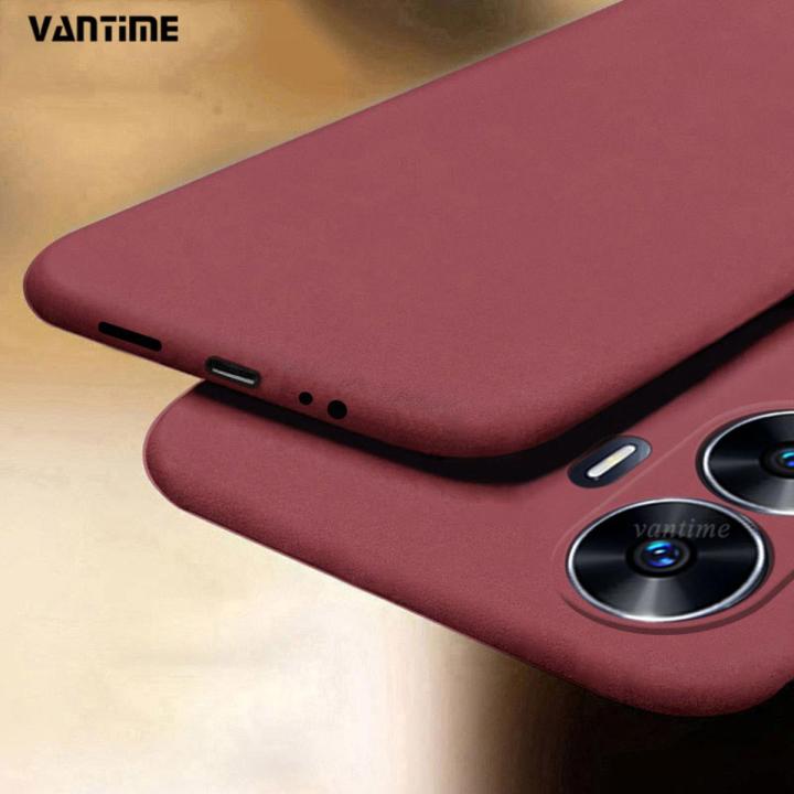 Vantime for Realme C55 Case Soft Sandstone Slim Matte Back Cover ...