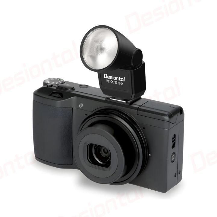 【Customer favorite】 Desiontal F02 Mini Flash Speedlite Camera Flash ...