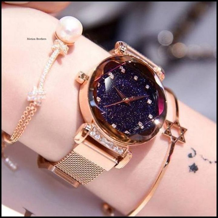 DHLK ADIior75 Magnet Analog Clock for girls&Women | Daraz.com.bd