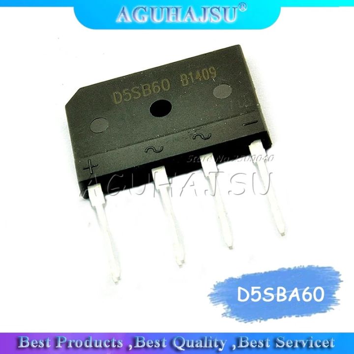 【Lejia】5pcs Rectifier Bridge D5SBA60 Bridge (5A 600V) | Daraz.com.bd
