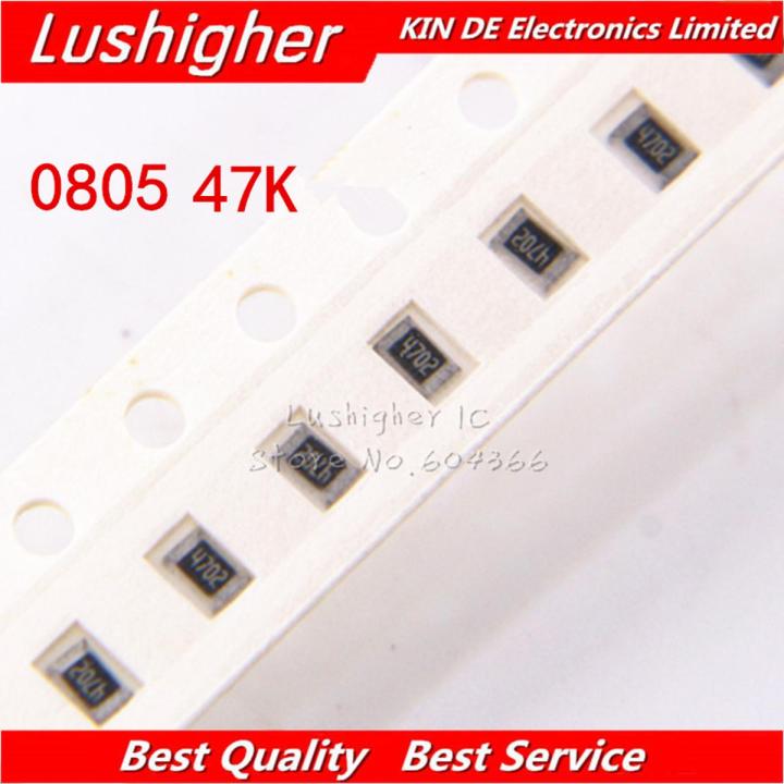 100PCS 0805 SMD Resistor 1% 47K Ohm 4702 473 47.0Kohm | Daraz.com.bd