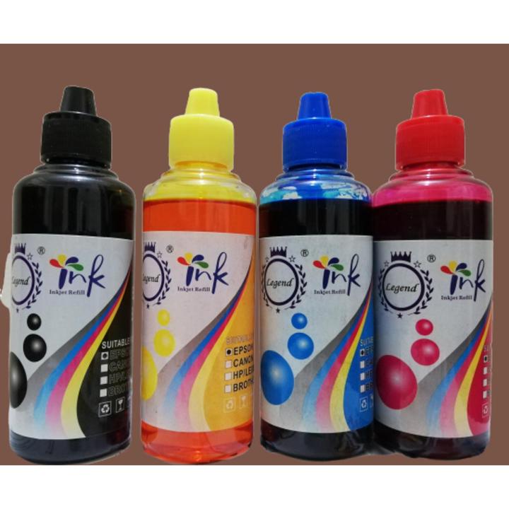 Ink Refill Legend All Color For Printer Ink 4 Color | Daraz.com.bd