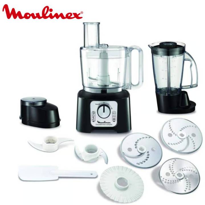 Moulinex FP546811 DoubleForce 29-in-1 Multi-Function Food Processor ...