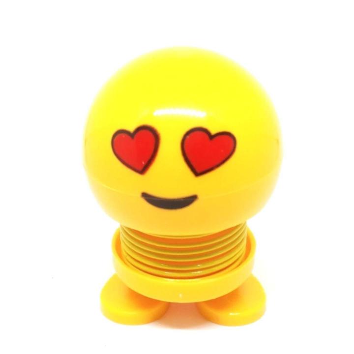 Emoji Spring Bouncing Doll - 1 Pcs (Small Size) | Daraz.com.bd