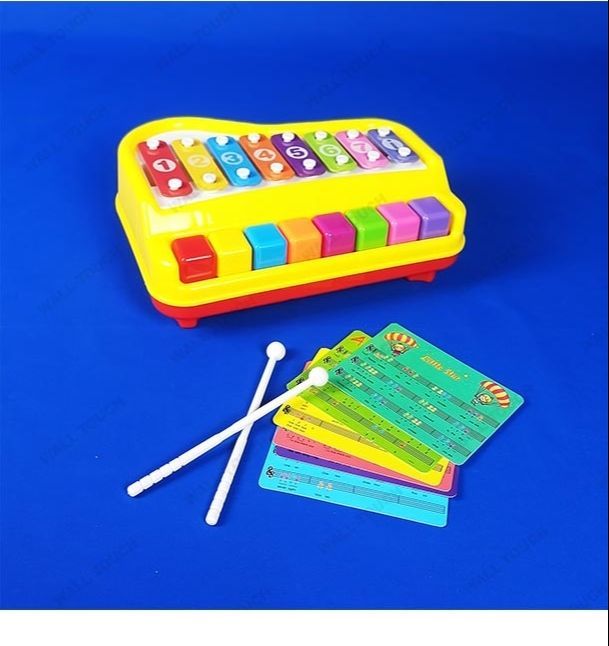 Five/Eight Keys 2 in 1 Striking Xylophone (Organ Piano) Toy For Kids ...