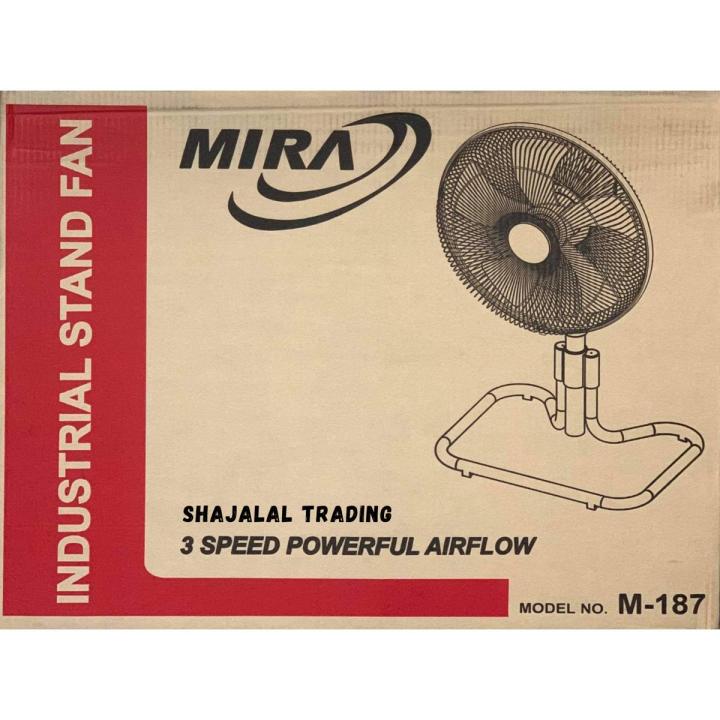 MIRA Stand Fan18 Inch M-187 | Daraz.com.bd