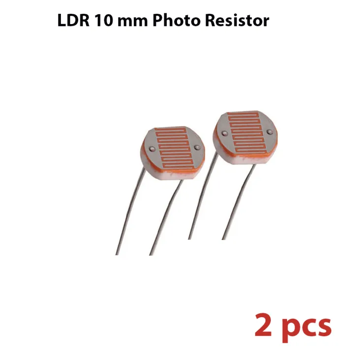 LDR 10mm Photoresistor Light Sensitive Resistor | Daraz.com.bd