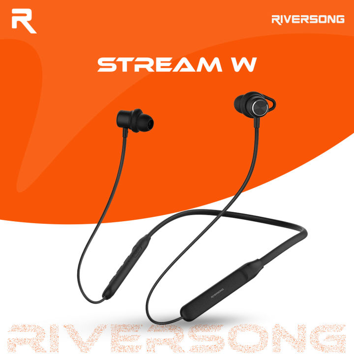 Stream W Wireless Neckband By Riversong Model EA106 | Daraz.com.bd